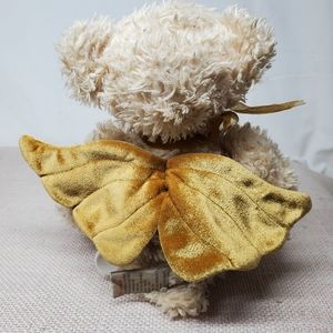 Gund | Toys | Gund Angel Bear Gold Wings Bow Musical Plays Jesus Loves ...